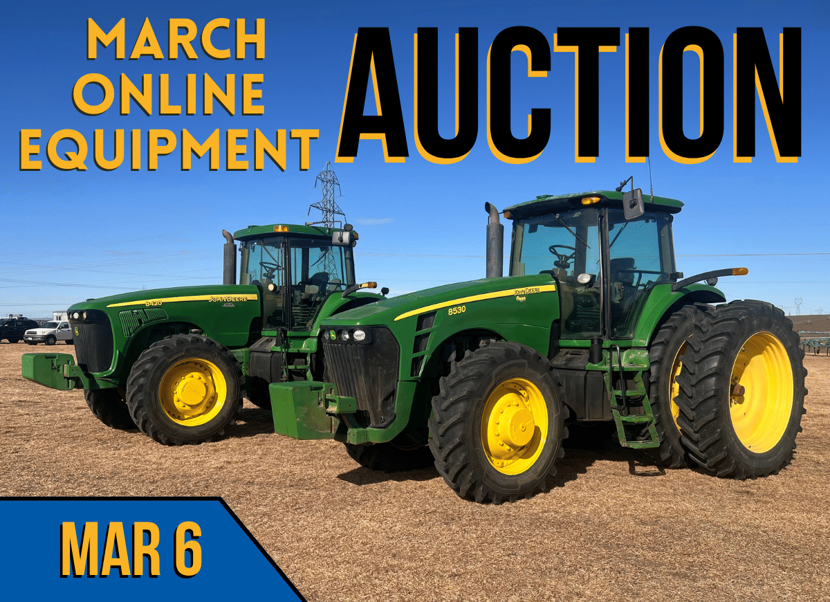 Chuck Yarbro Auctioneers | March Online Equipment Auction