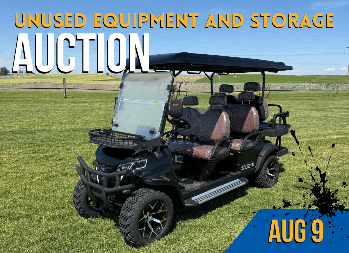 Chuck Yarbro Auctioneers | Unused Equipment & Storage Auction