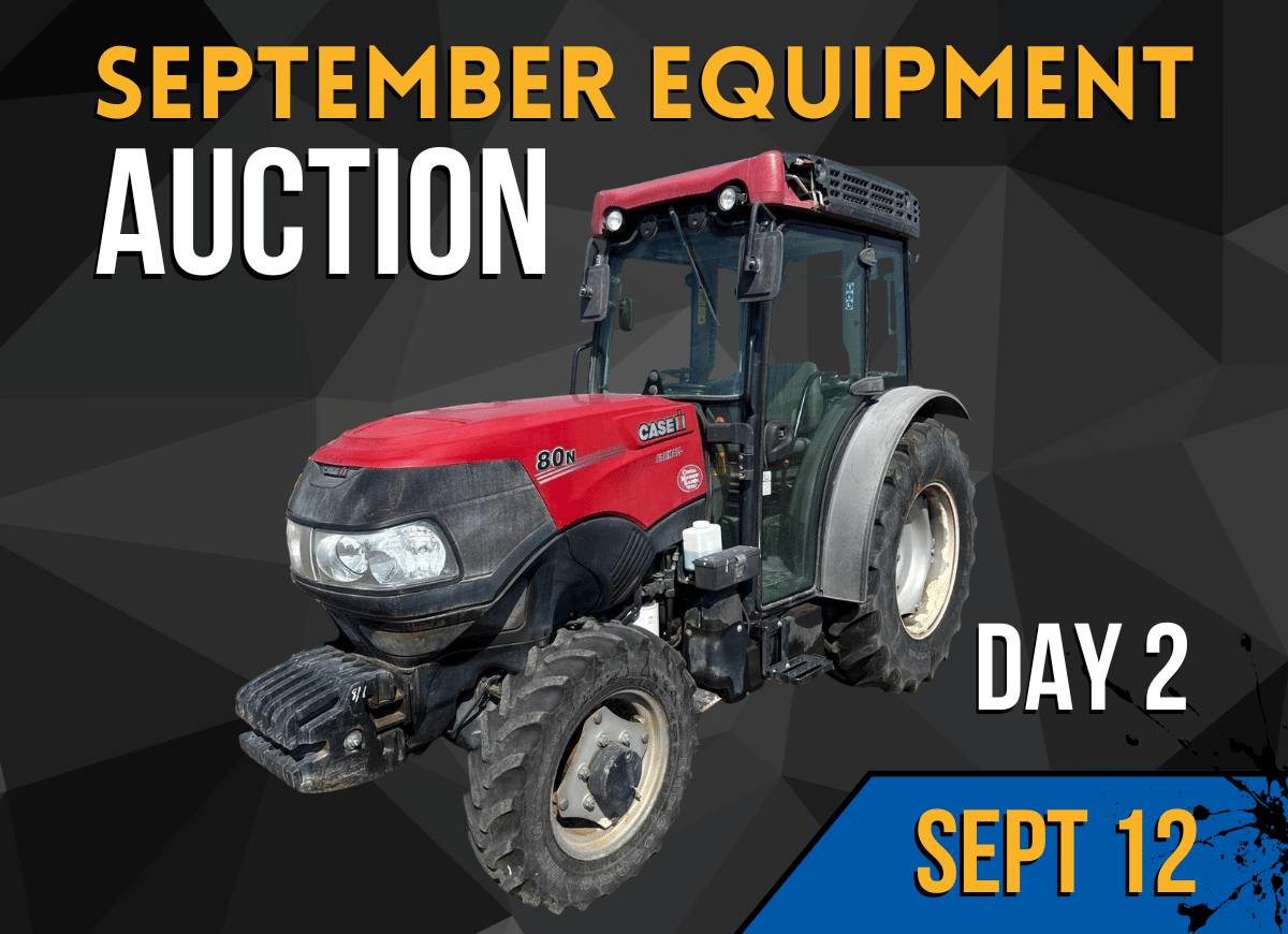 Chuck Yarbro Auctioneers | September Equipment and Auto Auction - Day 2