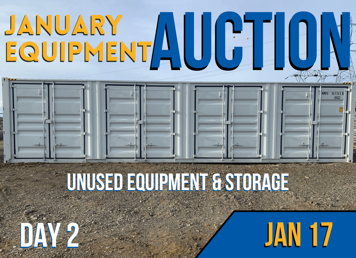 Chuck Yarbro Auctioneers | January Online Equipment and Storage Auction ...